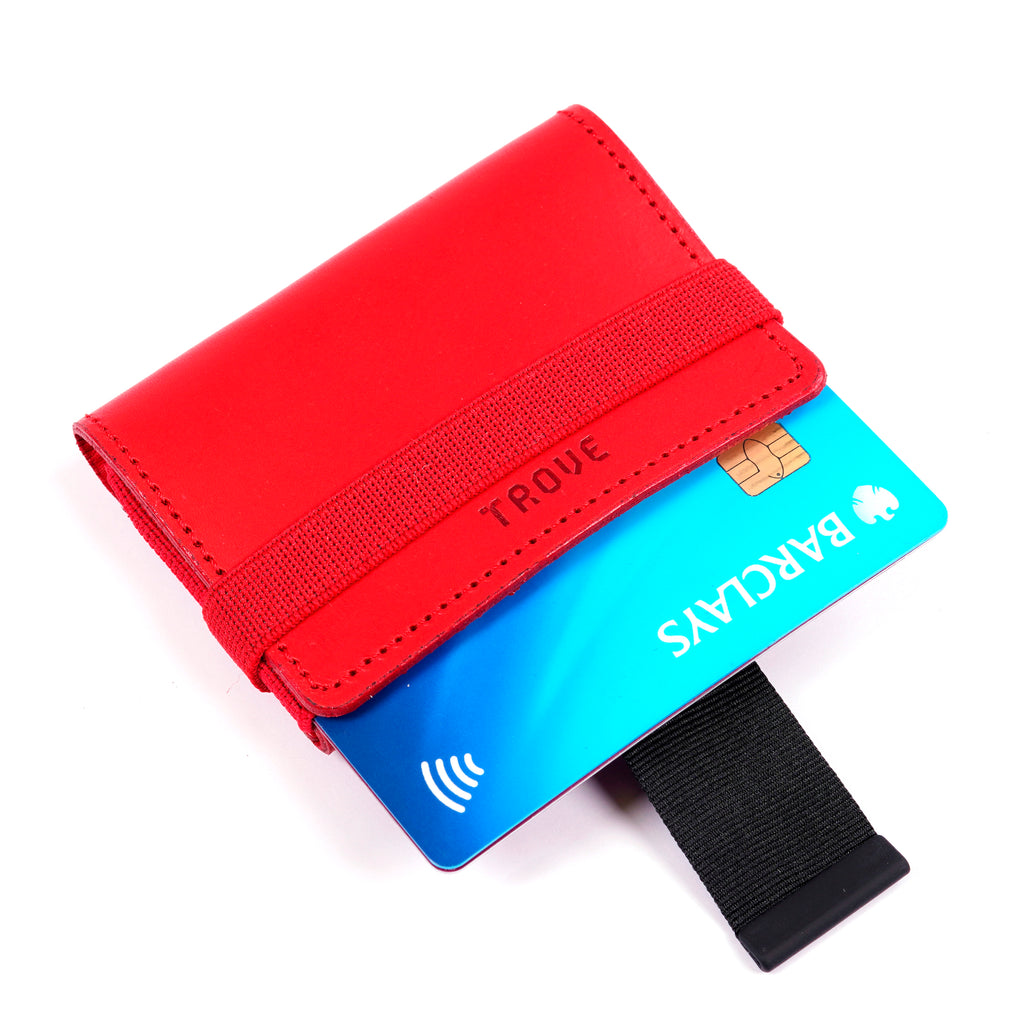 TROVE CASH WRAP: LEATHER RED – TROVE.CC