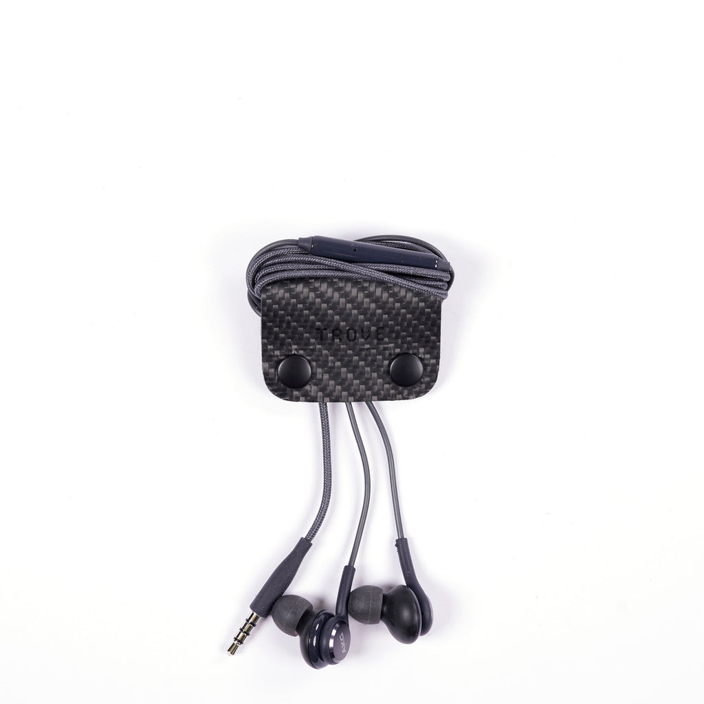 TROVE Cable Clip: Carbon Fibre Black – TROVE.CC