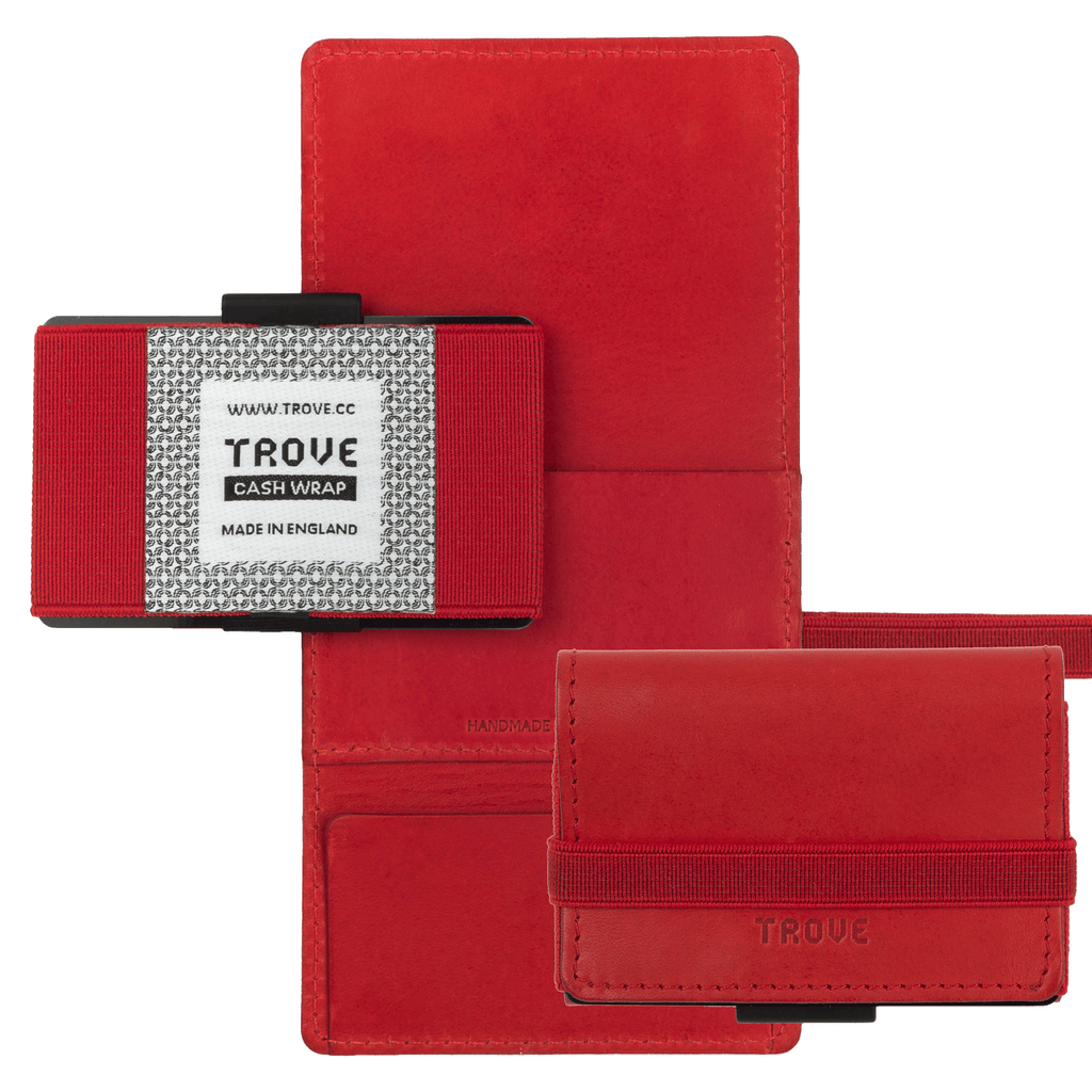 TROVE CASH WRAP: LEATHER RED – TROVE.CC